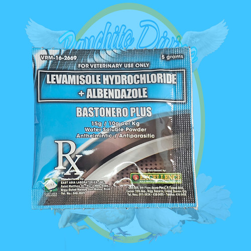 Bastonero Plus Water Soluble Dewormer 5g Sachets | Ranchito Divino Fanc