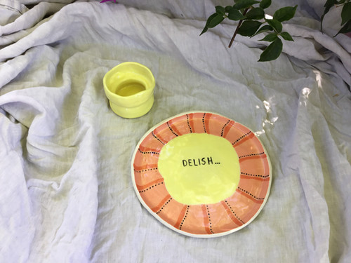 Delish plate | Oi Ceramics