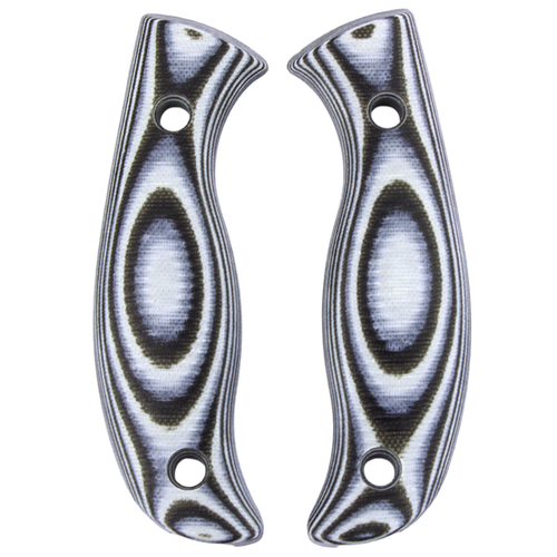 Grey Black G10 Grips fits Spyderco Mule Team™ | Stoner CNC