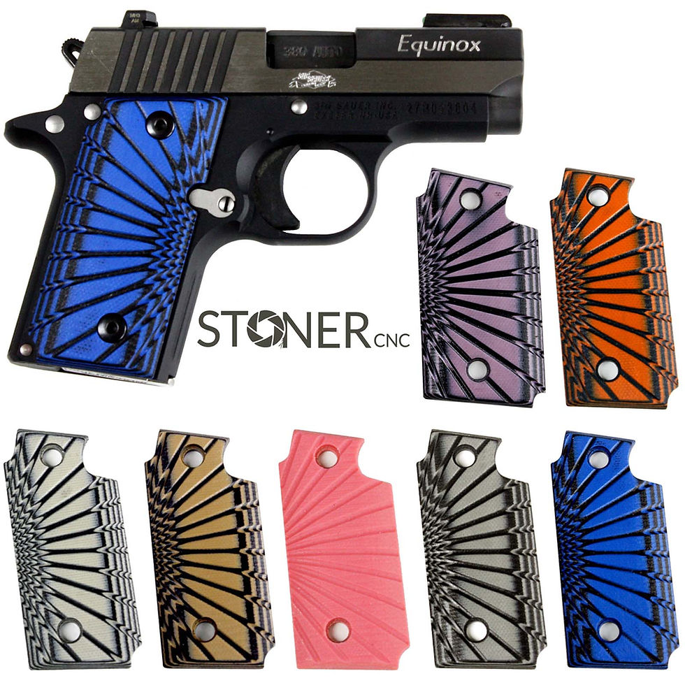 Custom SIG P238/P938 G10 Grips: Unique Styles & Textures