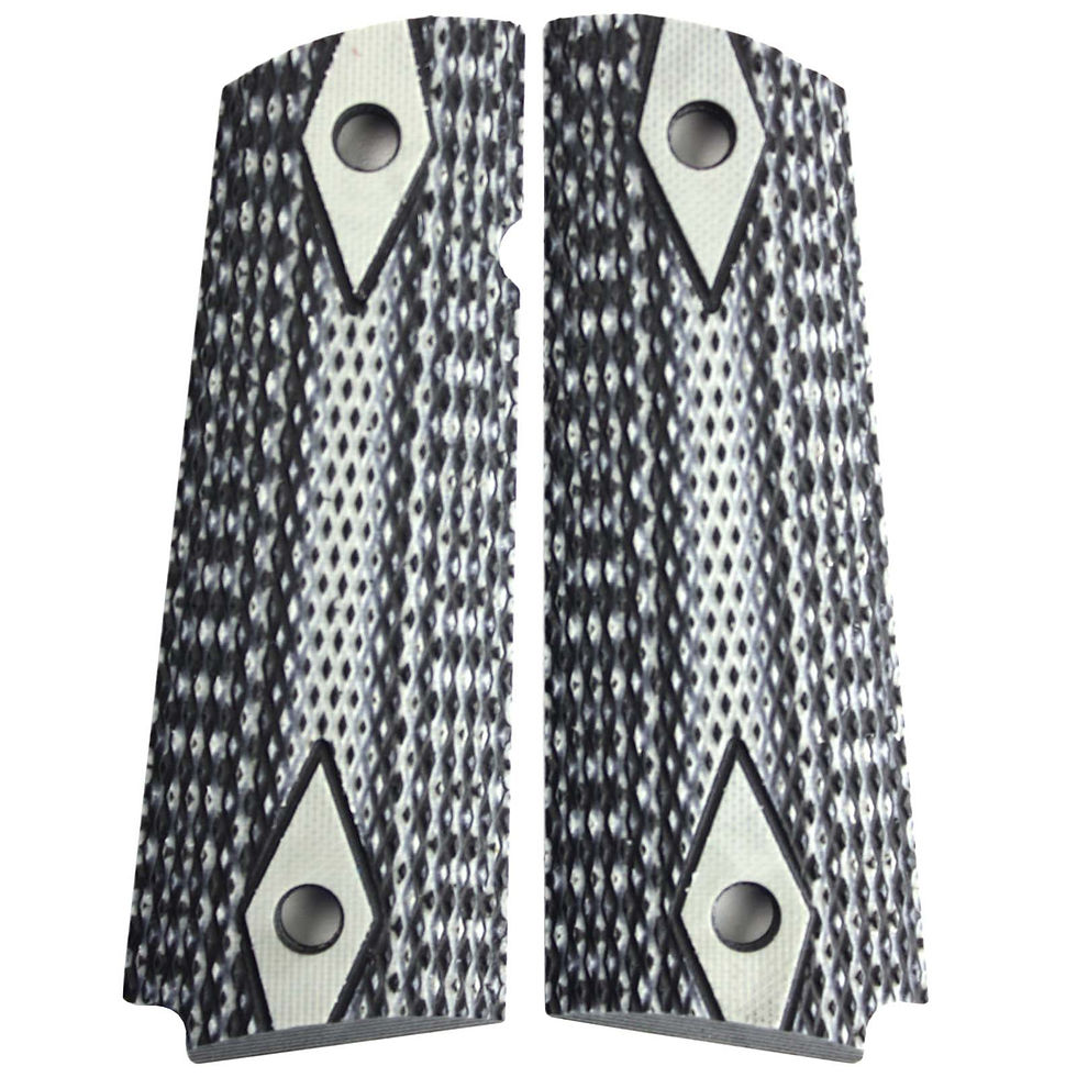 1911 Double Diamond Grips - Precision CNC Machined | Stoner CNC