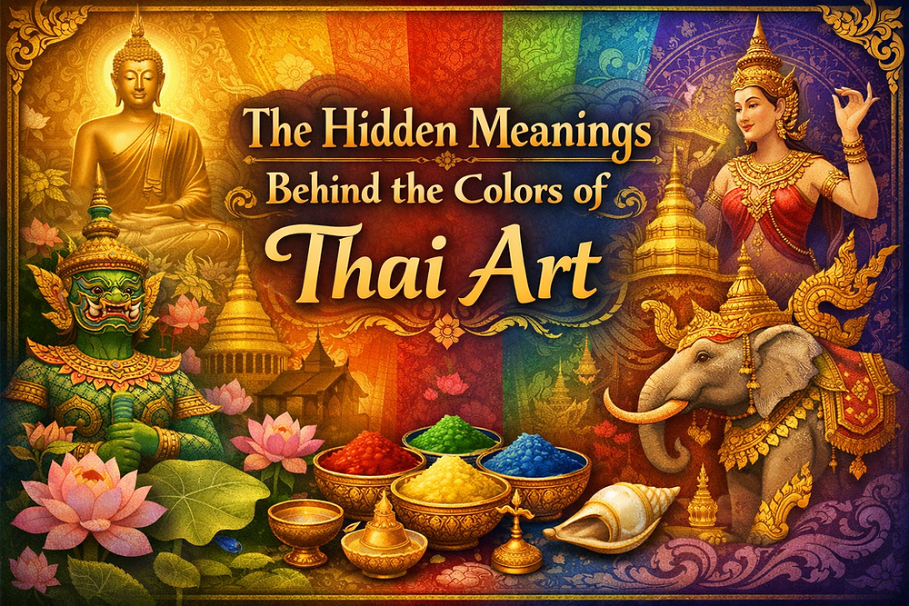 The Hidden Meanings Behind the Colors of Thai Art