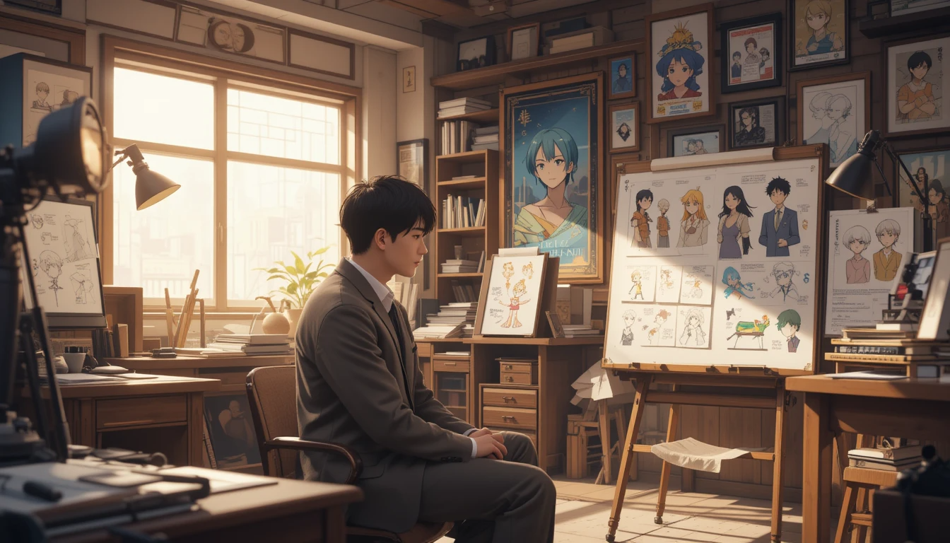 Look Back Director Oshiyama on Anime Adaptations, AI Art, and Studio ...