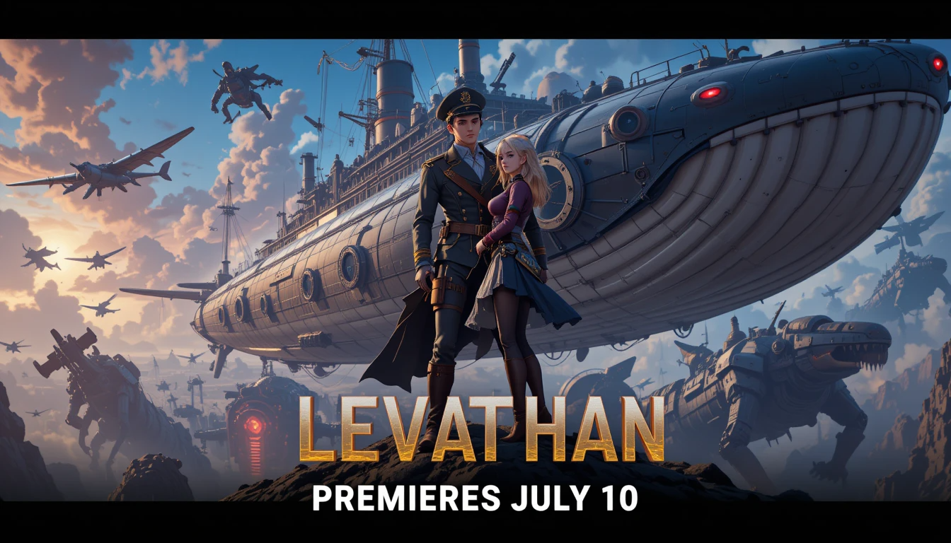 Leviathan Anime Lands on Netflix July 10 - Studio Orange Brings WWI Alt ...