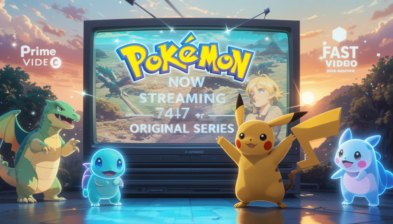 Pokémon's First 25 Seasons Now Streaming Free on Prime Video's New 24/7 ...