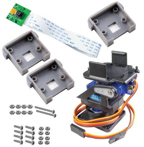 Raspberry Pi Camera and Pan-Tilt Pack
