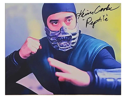 Mortal Kombat 10x8" Reptile Print Signed by Keith Cooke | Action Force Toys
