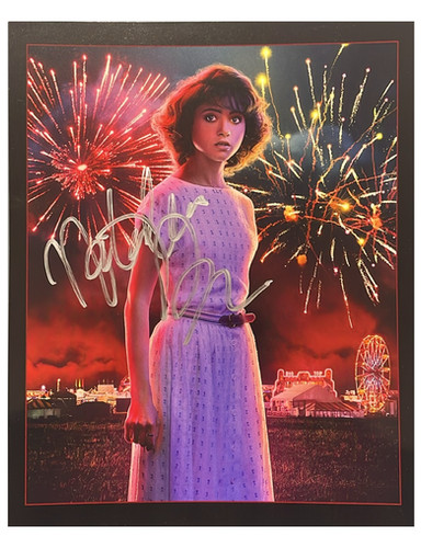 8x10" Stranger Things Print Signed by Natalia Dyer | Action Force Toys