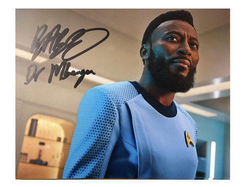 Star Trek Strange New Worlds 10x8" Dr M'Benga Print signed by Babs ...