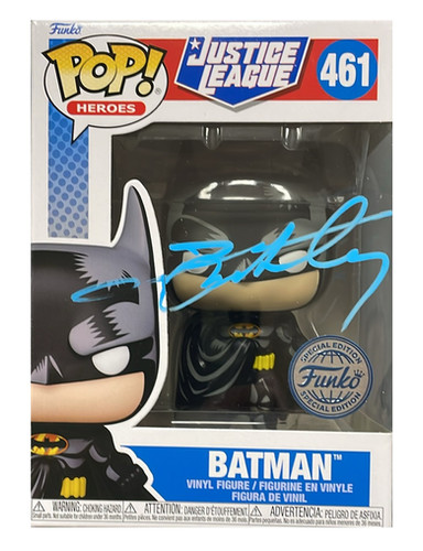 Justice League Batman Funko Pop #461 Signed by Jensen Ackles | Action ...