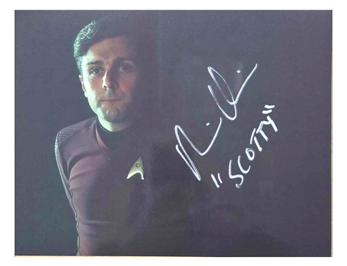 10x8" Star Trek Brave New Worlds Scotty Print Signed by Martin Quinn ...