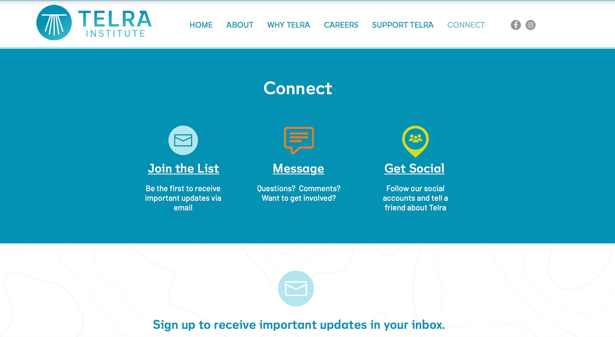 QUICK LINKS | Telra Institute