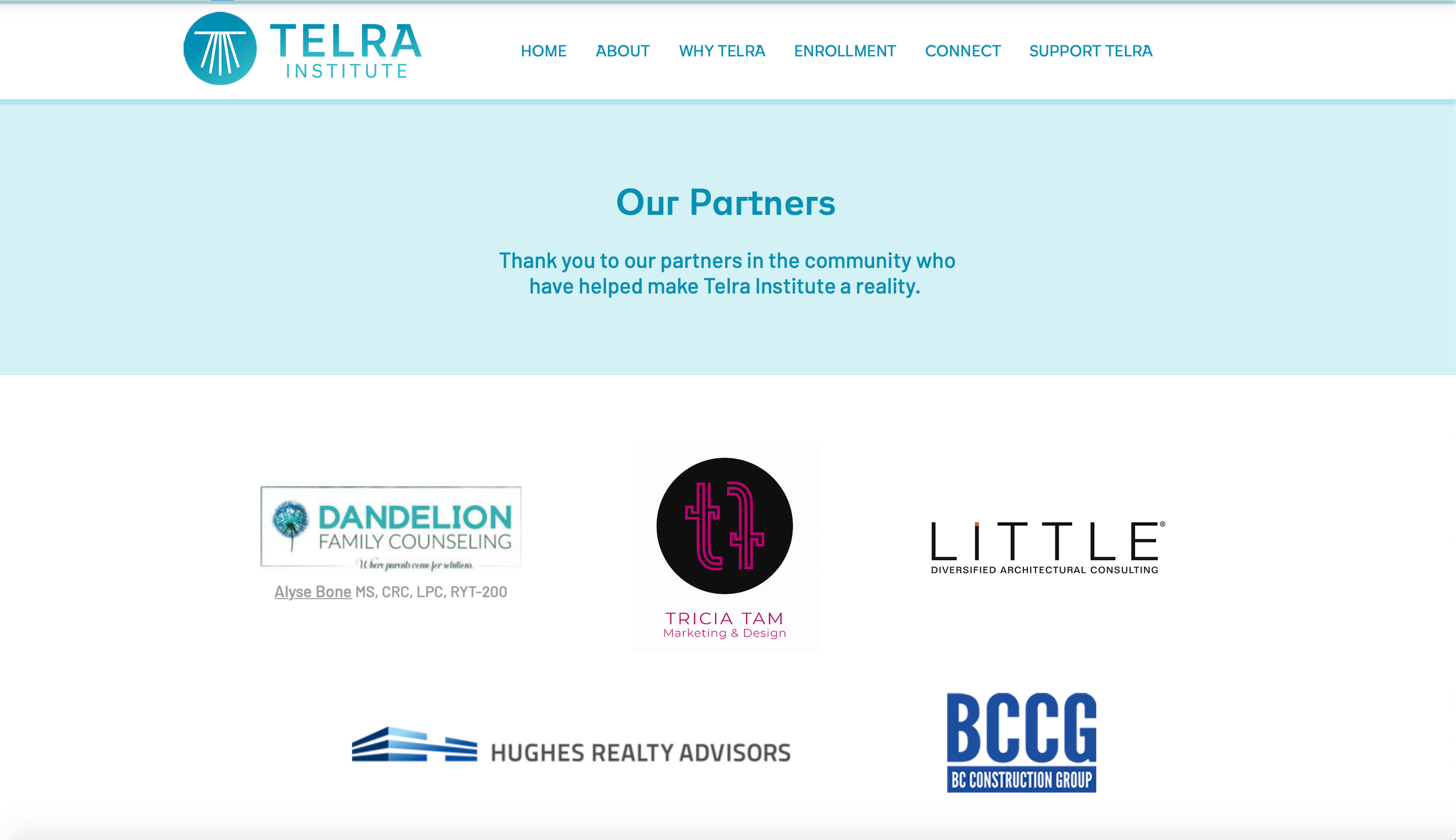 Our Partners | Telra Institute