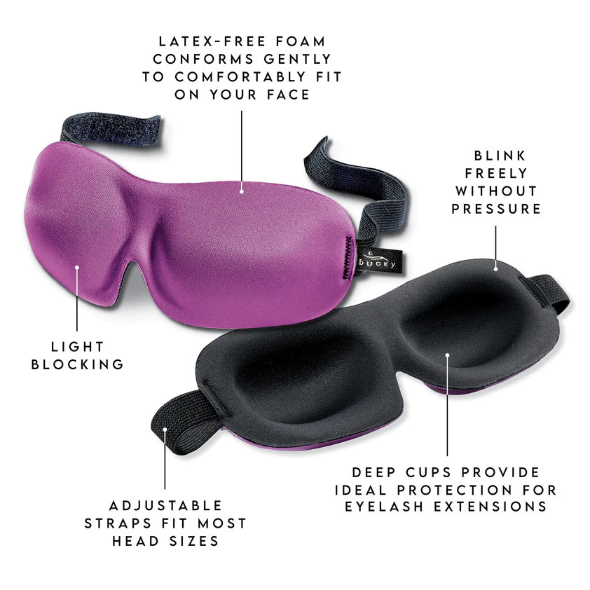 Bucky 40 Blinks Sleep Mask | Pink Regalia