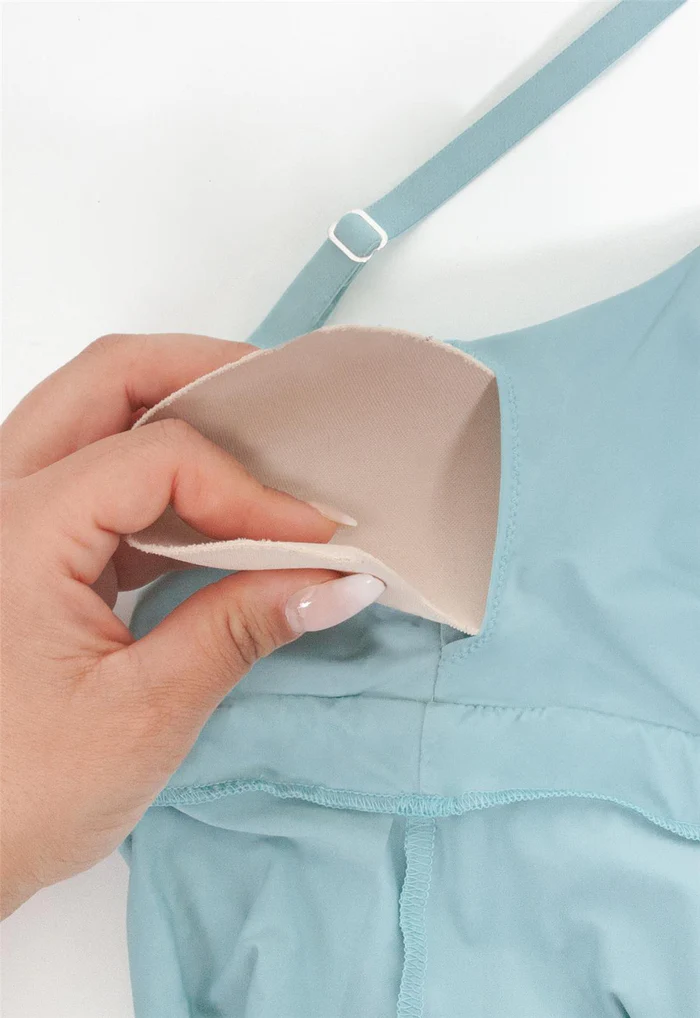 Bust Support Chemise With Cup Insert | Pink Regalia