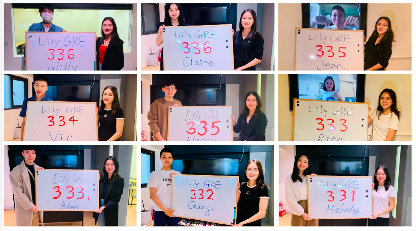 Lily GRE 全台330+比例最高GRE專業進階班 | GRE補習推薦 | GRE線上課程| 台北市中正羅斯福路二段5樓之一
