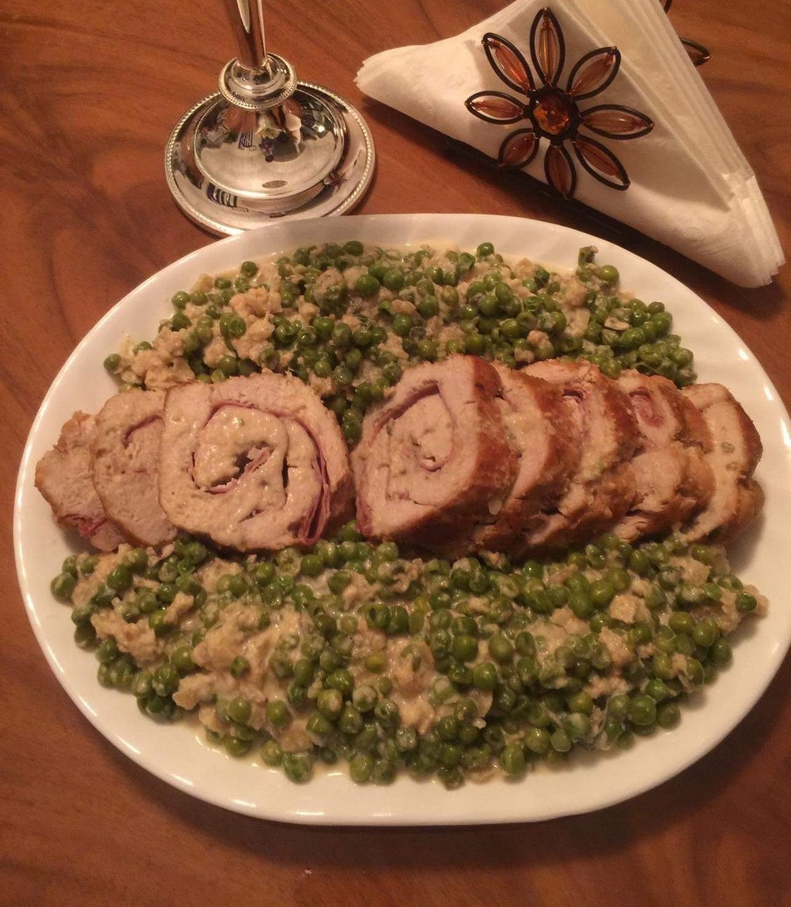 STUFFED TURKEY ROLL