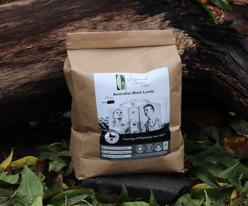 Australian Black Lentils 1.5kg | Wimmera Grain Store