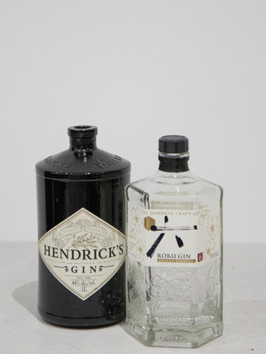 Gin Bottles (Eclectic Mix) | sprigandthistle