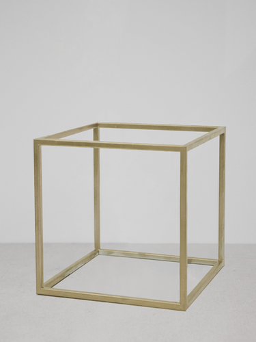 Gold Cube Display | sprigandthistle