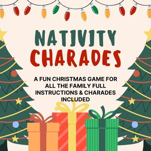 FREE Nativity Charades | Faith Fillers
