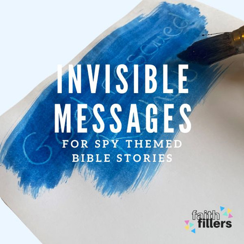 Free Invisible Messages Activity | Faith Fillers