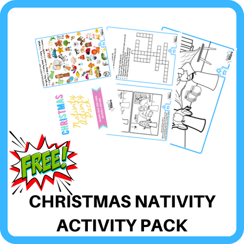 FREE Christmas Nativity Activity Pack (Double Sided Booklet) | Faith ...