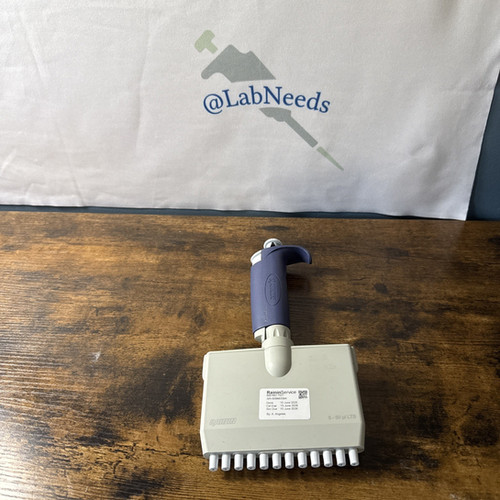 Rainin Pipet-Lite LTS 12 Channel Multichannel L-50 pipette 5-50uL ...