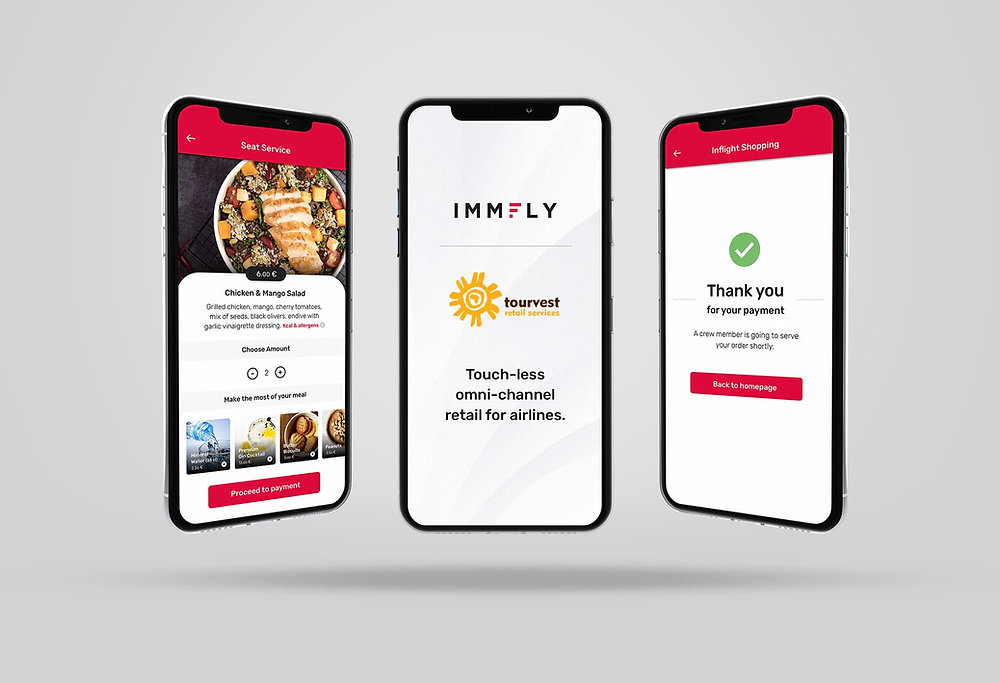 Immfly and tourvest retail services collaborate in onboard innovation