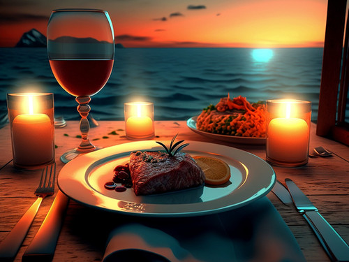 Candlit Balcony Dinner Dazzle Kit | Dazzlediamondart