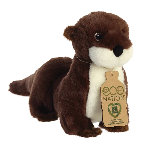 Eco Nation River Otter Soft Plush Toy Send A Plush