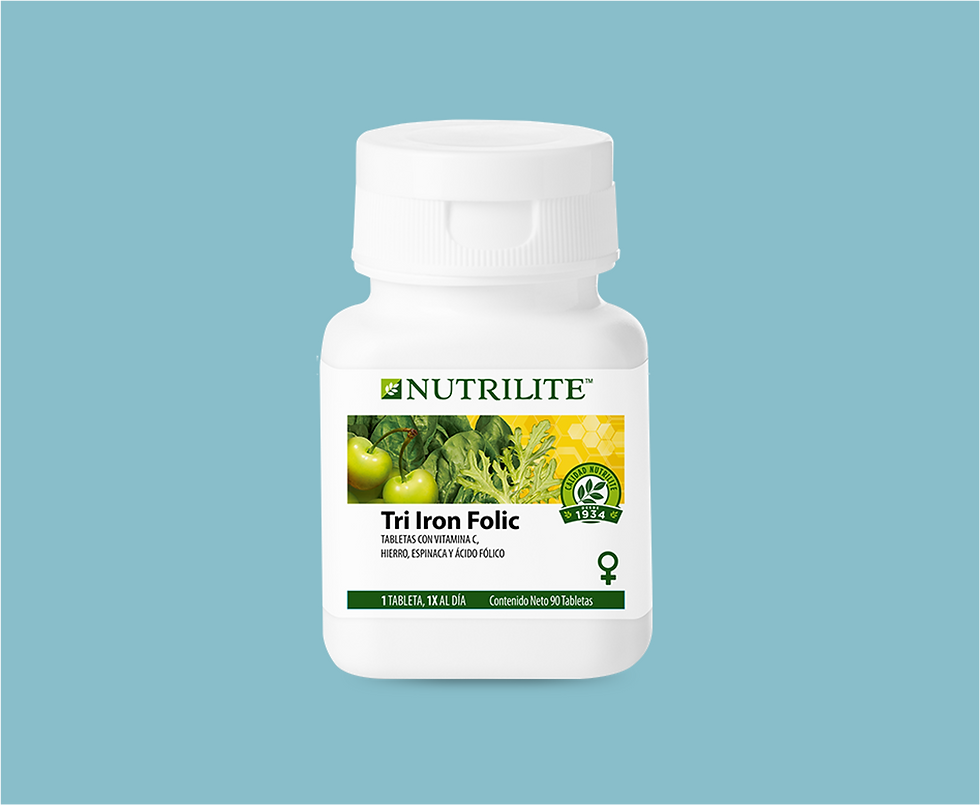 TRI IRON FOLIC NutriLite® | Tu GineCoach