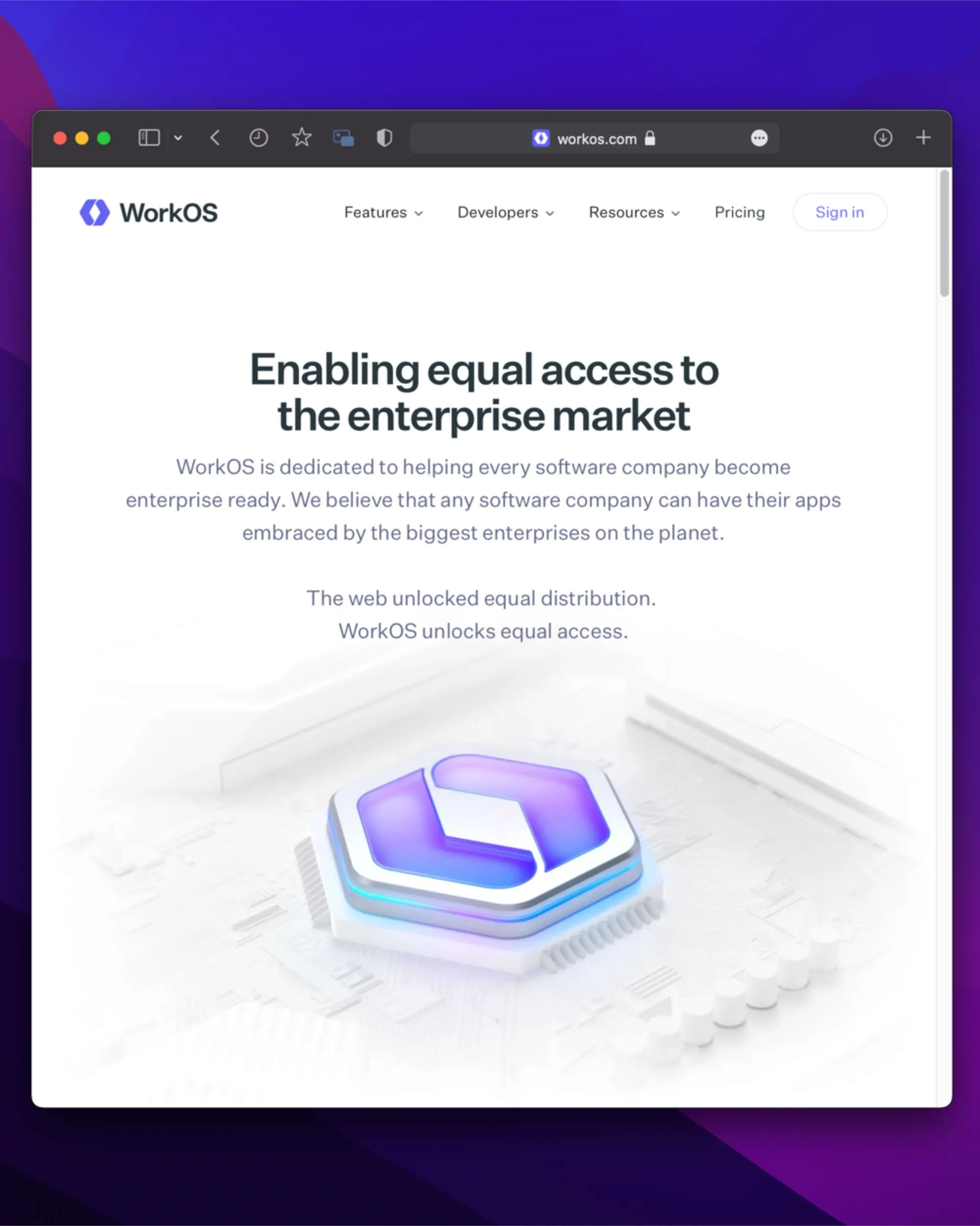 WorkOS Logo | Fazdes
