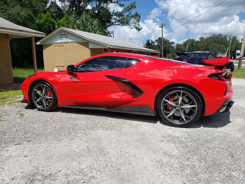 2020+ Corvette C8 Carbon Fiber or Forged Carbon 5VM OEM Style Side ...