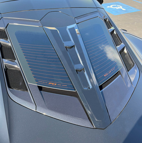2020+ Corvette Split Window Molding (Various Price Options Avail ...
