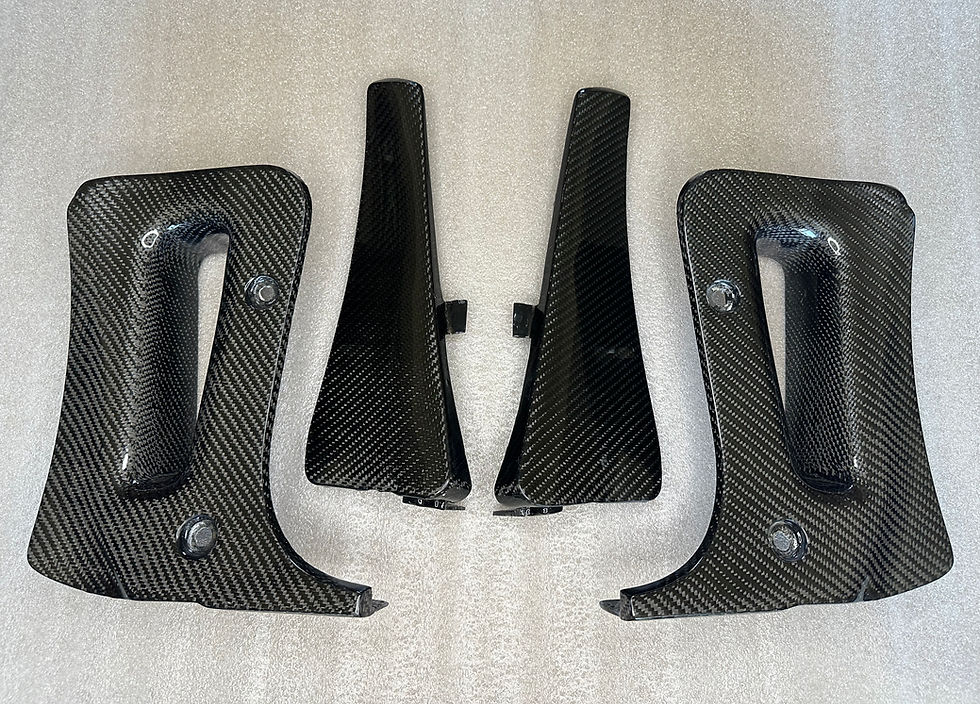 2023+ Corvette Z06 Splash Guards SET (Front & Rear) | Sigala Designs