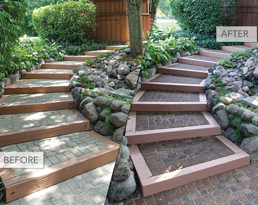 Concrete Paver Staining | Masonry Cosmetics