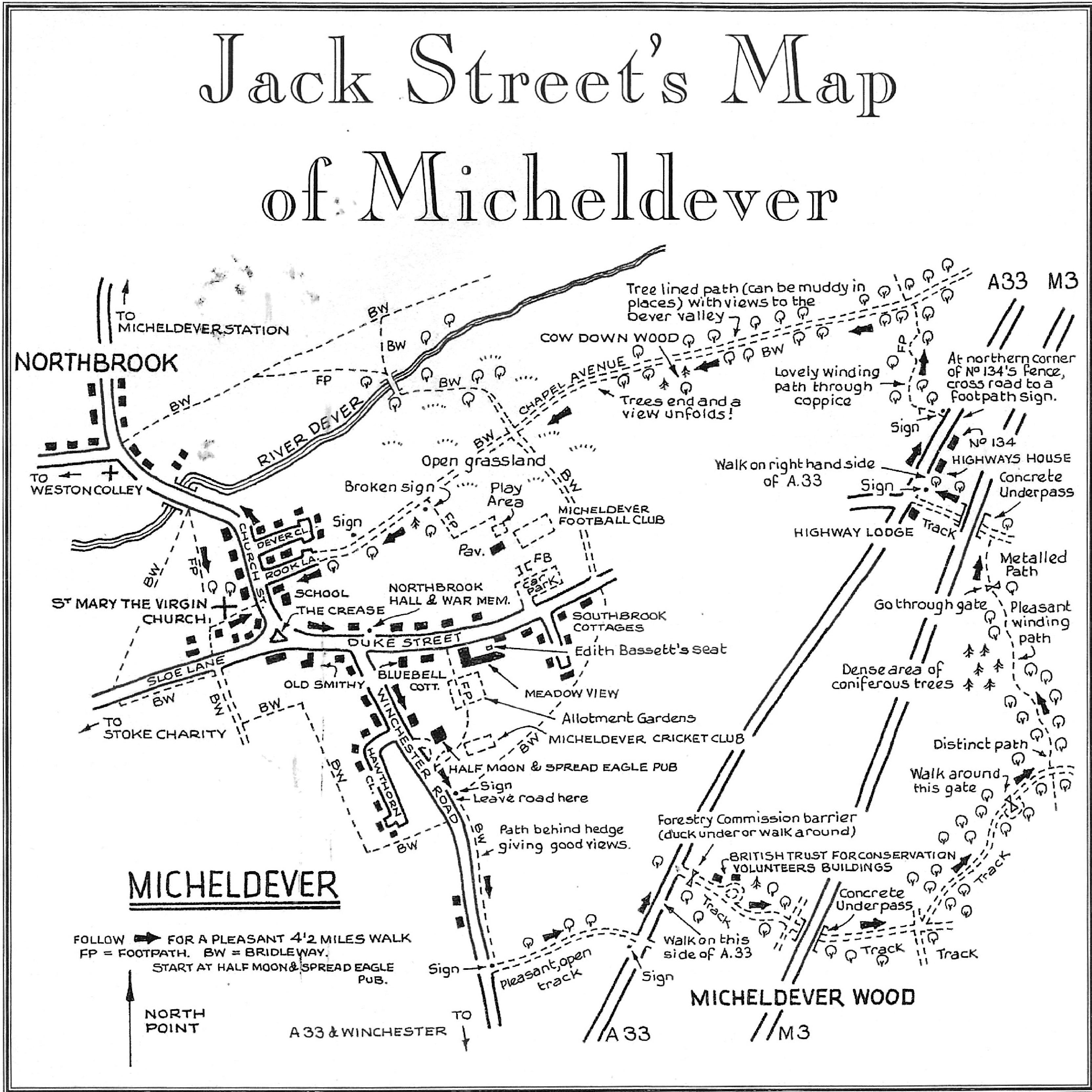 Walk through Micheldever - May 2000