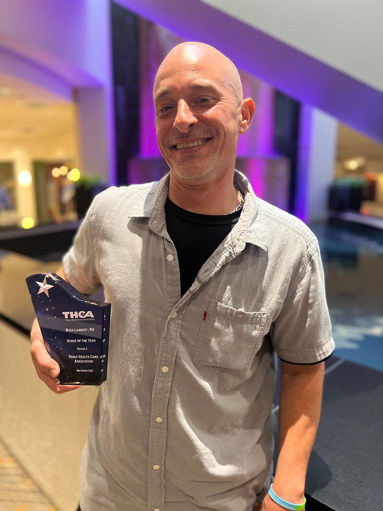 Ryan Lambert Named THCA Region 5 Nurse of the Year