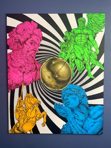 "The Sphere of Power" - Original creation art print | Starline Customs