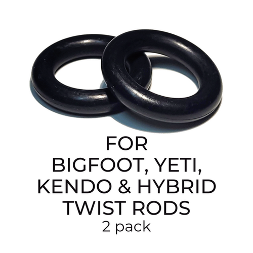 "O" Rings for Bigfoot, Yeti, Kendo & Hybrid Lite Twist Rods (2 pk ...
