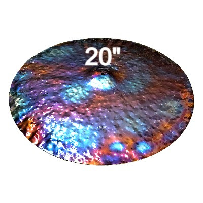 20" FX Ride Cymbal Fully Hammered | Creative Percussion | Made in the ...