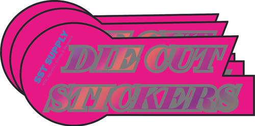 DIE CUT STICKERS | Sst Supply New