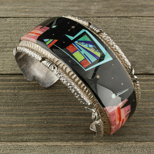 Inlay Bracelet by Alvin Yellowhorse | Winfield