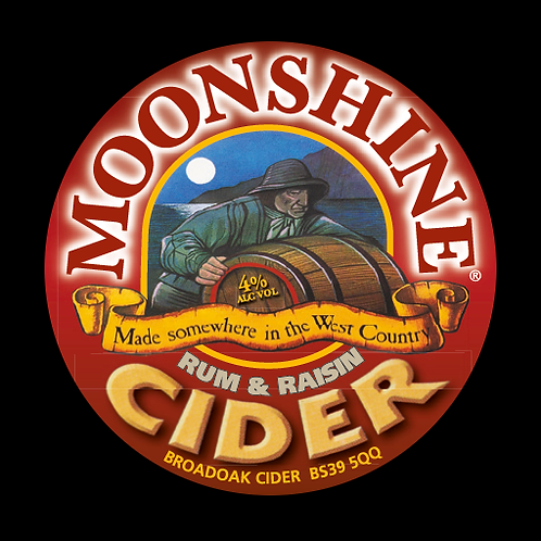 Broadoak Moonshine Rum and Raisin Cider Bag-in-Box | broadoakcider