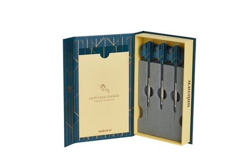 Unicorn Heritage T90 1976 90% Tungsten Steel Tip Dart Set - 23G | Red ...