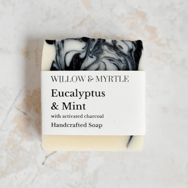 Eucalyptus + Mint Artisan Handmade Soap Bar by Willow + Myrtle | IRIS ...