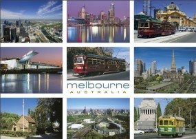 Australia Postcards - Melbourne Postcards