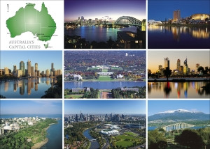 AUSTRALIA'S CAPITAL CITIES | australia-postcards