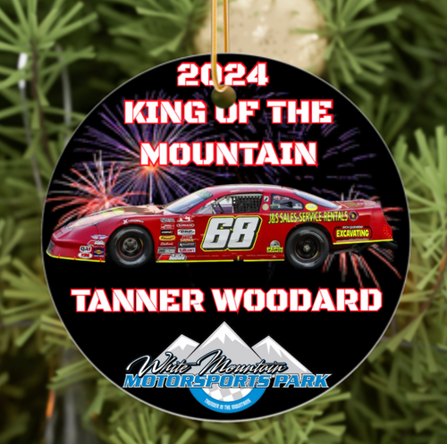 Tanner Woodard Christmas Ornament | VT&NH Racing News